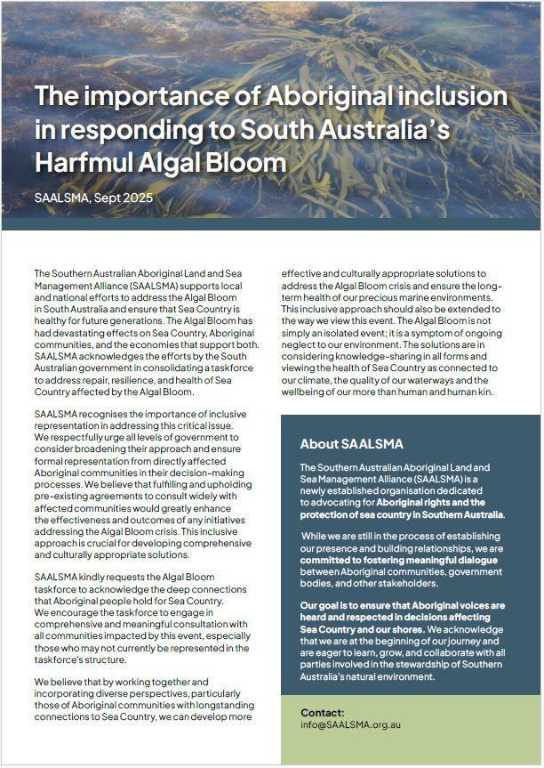 The importance of Aboriginal inclusion in responding to South Australia ...